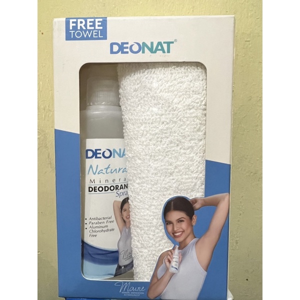 Deonat Natural Mineral Deodorant Spray 100ml | Shopee Philippines