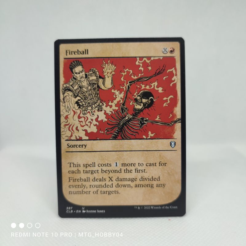 Fireball - mtg baldur's gate | Shopee Philippines