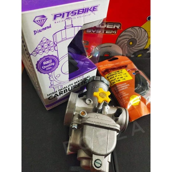 PITSBIKE 28MM CARB CARBURATOR ROUND 115/40 28MM ROUNDSLIDE RACING ...