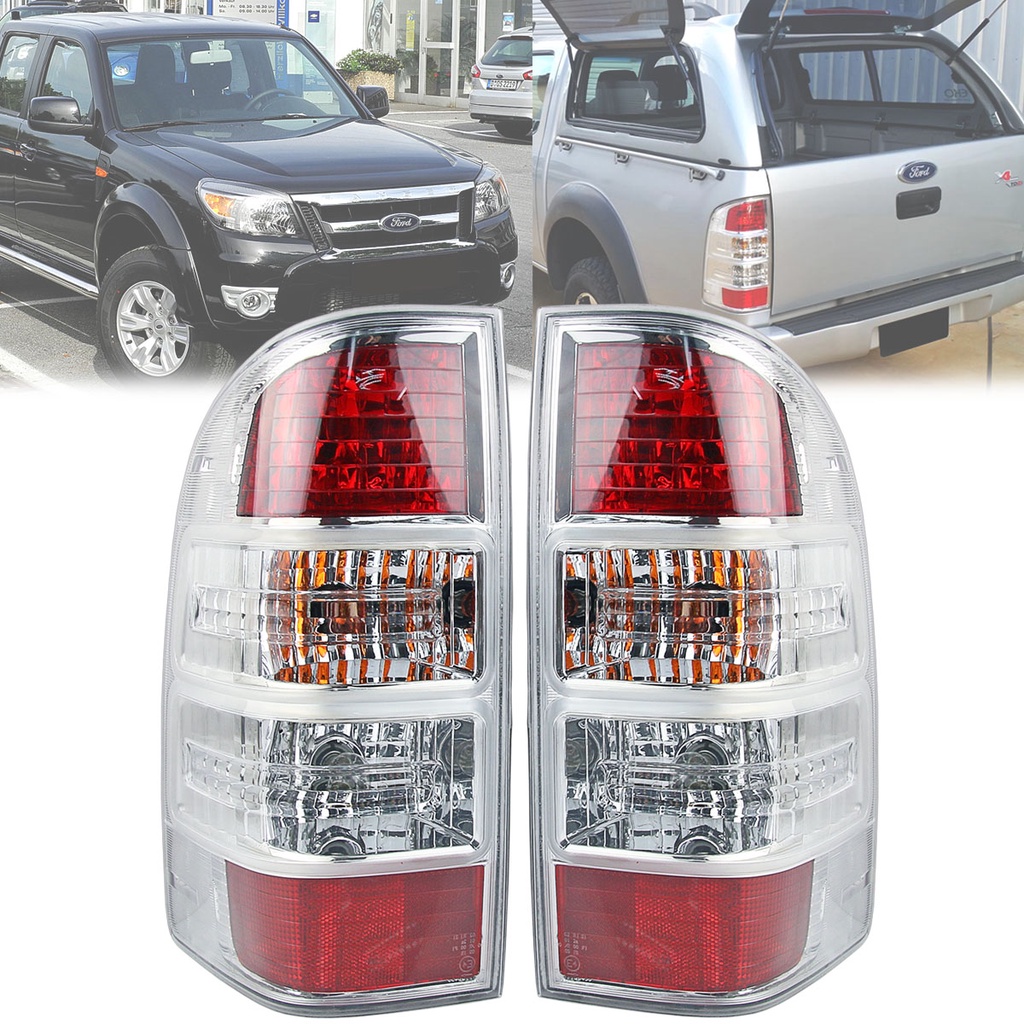 Ford Ranger 2009-2011 Rear Tail Light Tail Lamp Lampu Belakang (Chrome ...