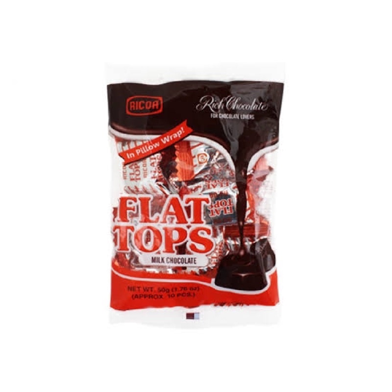 CURLY TOPS / FLAT TOPS MILK CHOCOLATE 15’s/ 30’s INSIDE | Shopee ...