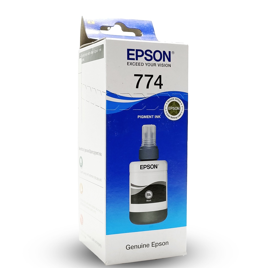 Epson Ink 774 Pigment Ink for Printers M100/M105/M200/M205/L605/L655 ...
