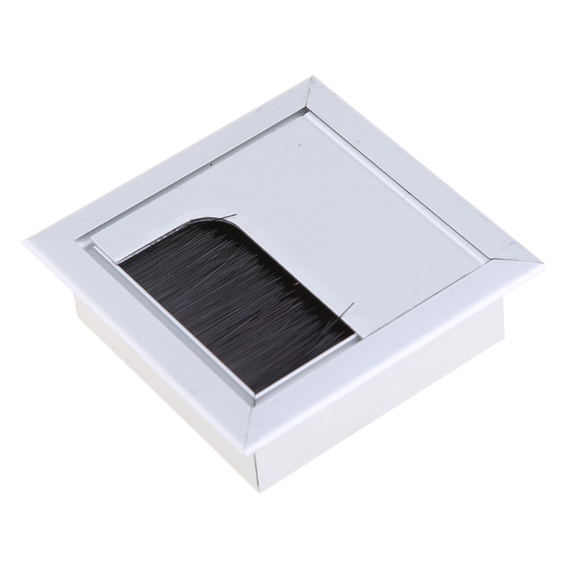 BTF Aluminium Square Rectangle Desk Computer Wire Cable Outlet Insert ...