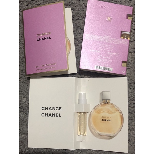 CHANEL CHANCE EDP PERFUME VIAL 1.5ML | Shopee Philippines