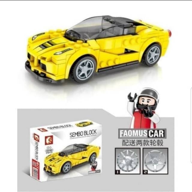 Sembo Block Sedan Sport Famous Car | Shopee Philippines