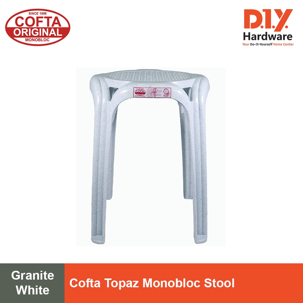 Cofta Topaz Monobloc Stool | High-Quality and Durable | Shopee Philippines