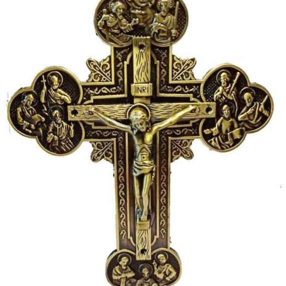APOSTLES CROSS WITH 12 APOSTLES DESIGN | Shopee Philippines