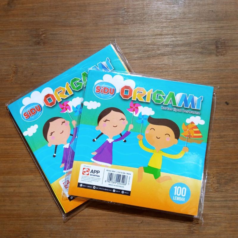 Origami Sidu 12X12cm 100 Sheets/Small Origami Sidu/Folding Paper/Color ...