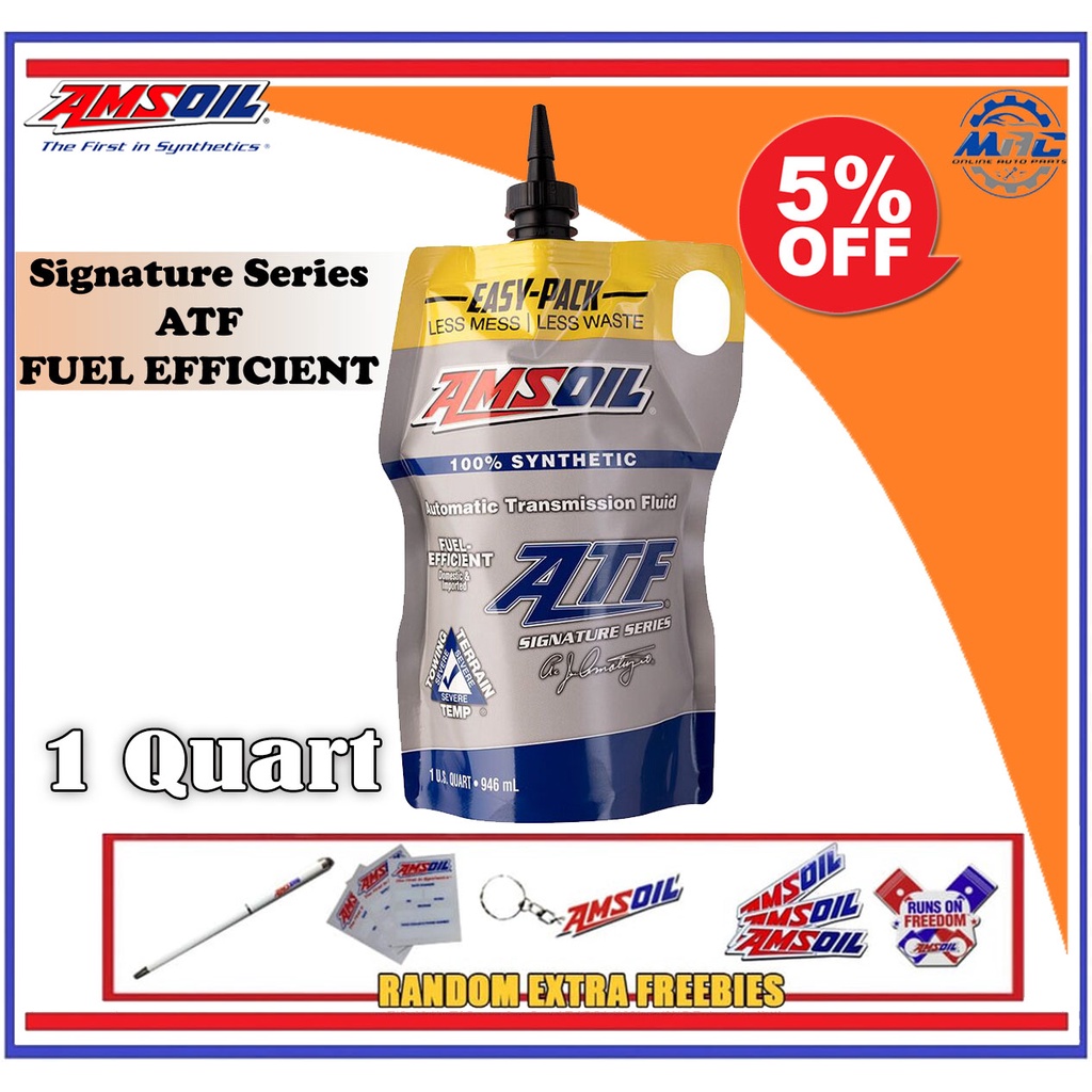 AMSOIL Signature ATF Series Fuel Efficient Synthetic Automatic ...