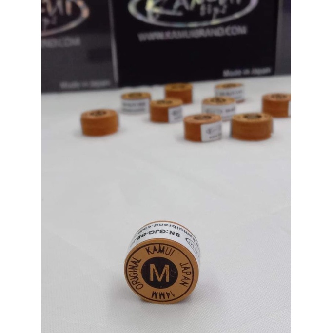 KAMUI MEDIUM BROWN ( 1PC) / TIP NG BILYARAN | Shopee Philippines