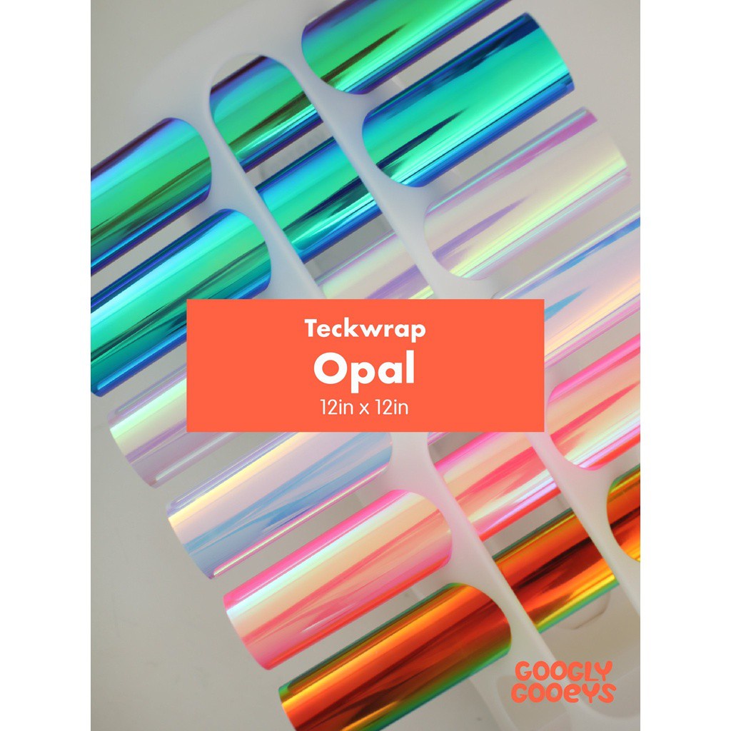 Teckwrap Opal Adhesive Vinyl Stickers (12x12) DIY Craft Cricut Cameo ...