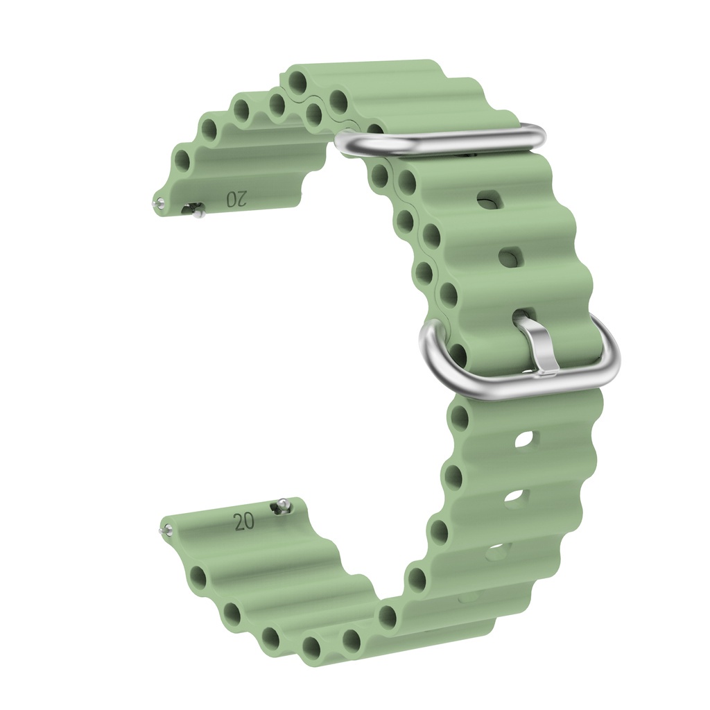 Ocean Silicone Strap For Samsung Galaxy Watch 7 FE 6 5 4 / Watch 6 ...