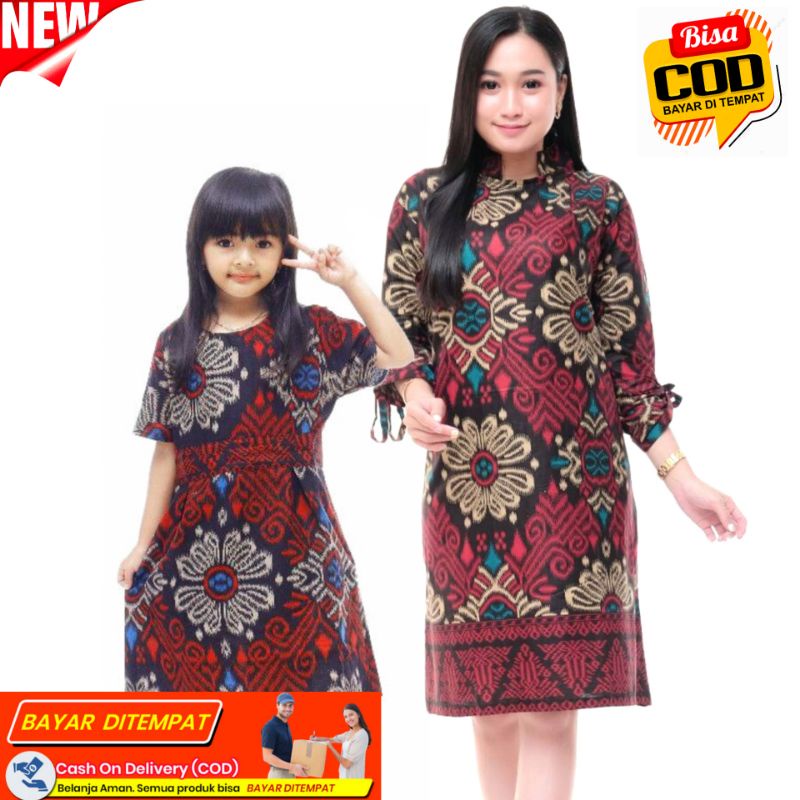 Latest mother and daughter Batik top Couple - Latest Ketjubung Abang ...