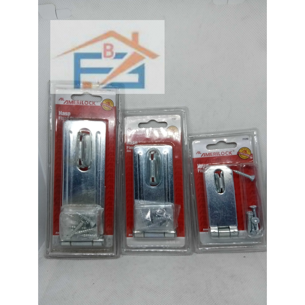 AMERILOCK Stainless Steel Barrel Bolt Sliding Type Lock/Hasp Fixed ...