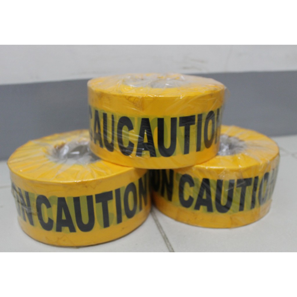 CAUTION TAPE (3" x 300m per roll) | Shopee Philippines