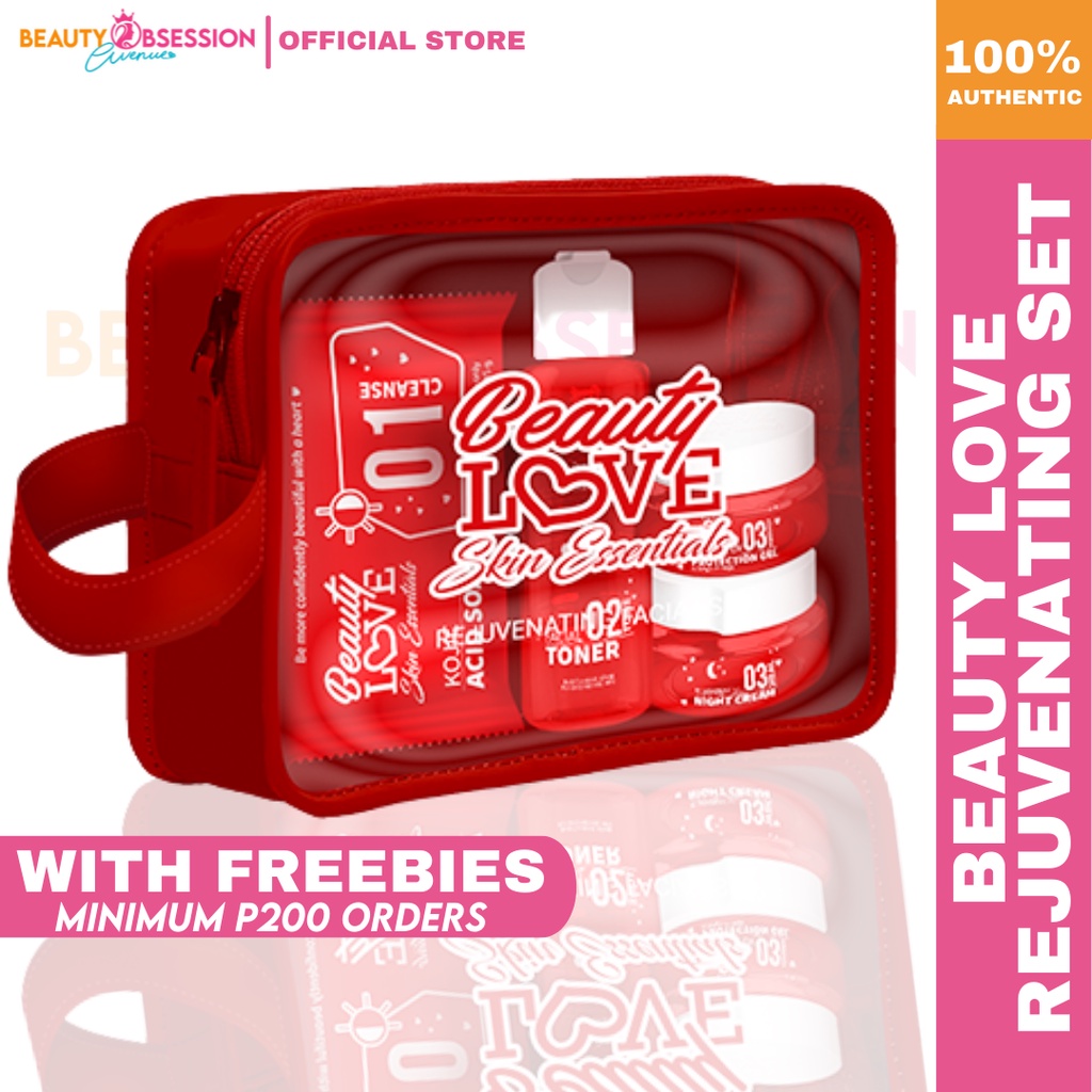 Beauty Love Skin Essentials Rejuvenating Set New Packaging | Shopee ...