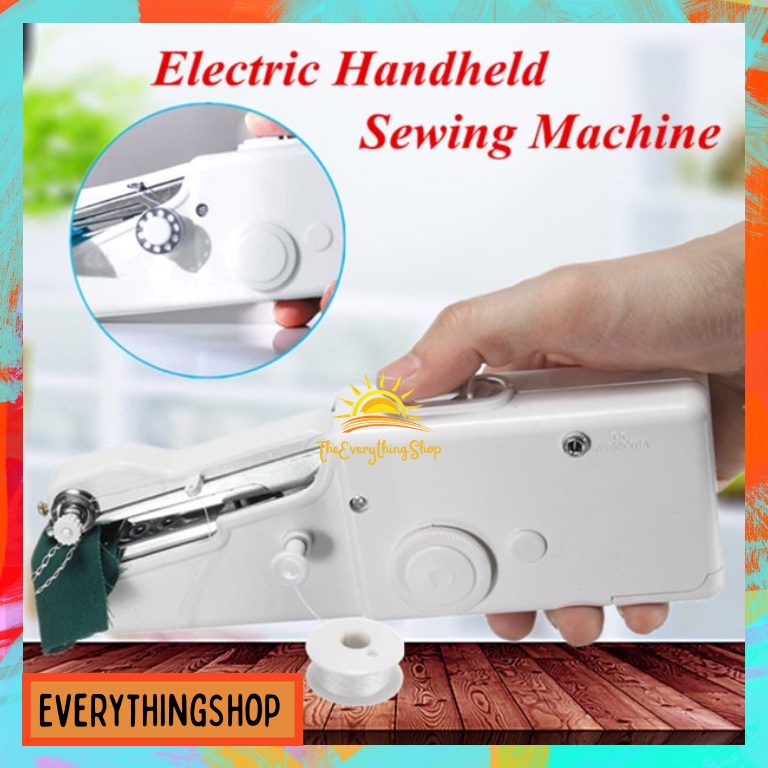 Sewing Machine Hand portable sewing machine multifunction mini electric ...