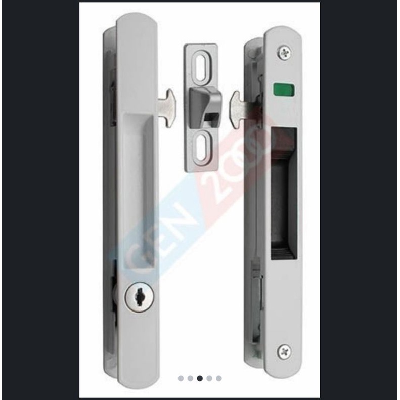 Dekkson Sliding Door Lock KS RA6 NA Silver/Aluminum Lock | Shopee ...