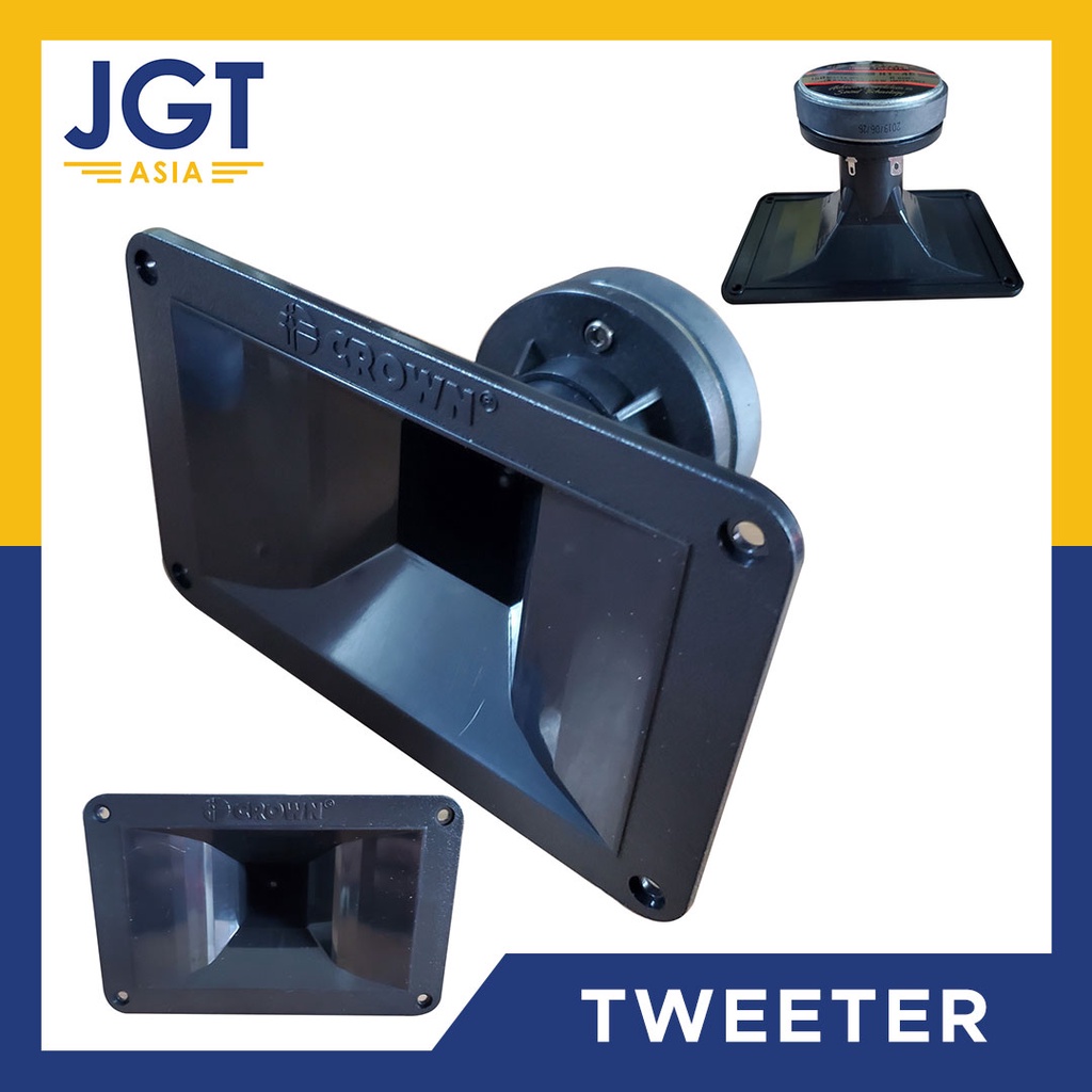 Crown HT-46 - 4x6" 150 watts Horn Tweeter w/ Free Capacitor | Shopee ...