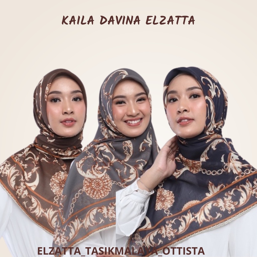 Elzatta HIJAB SEGI Four KAILA DAVINA Holes ELZATTA HIJAB ELZATTA ...