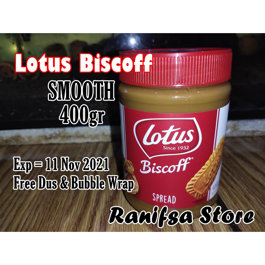 Lotus Biscoff Spread Smooth - Lotus Bean Jam - 400gr - Bpom - Free ...