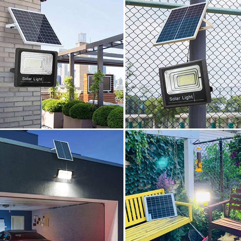 Gold Star Super Bright Solar Ligh LED Flood Light Outdoor Waterproof ...