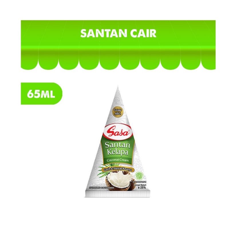 SASA Coconut Milk [65 mL] | Shopee Philippines