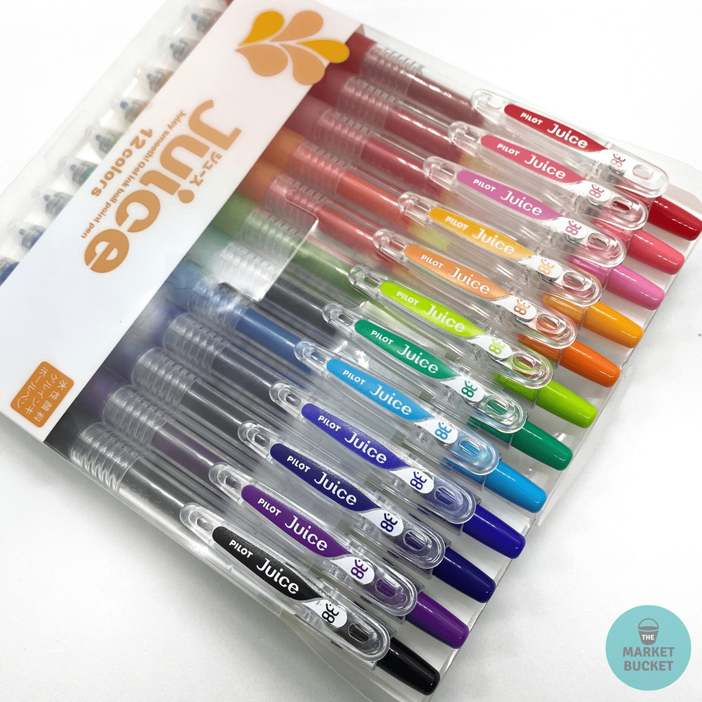 Pilot Juice 0.38/0.5mm Gel Pen Set (12 Colors) | Shopee Philippines