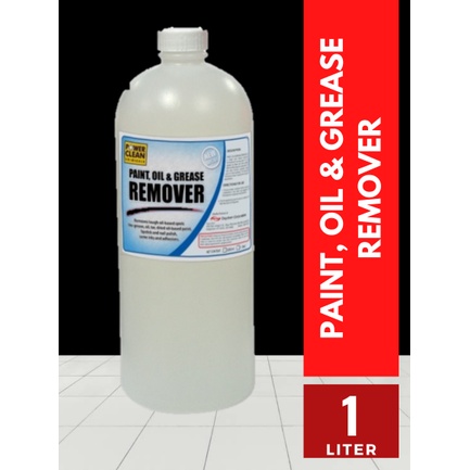 PowerClean Paint Oil Grease Remover 1 LITER (Gum Grime Stain Surface ...