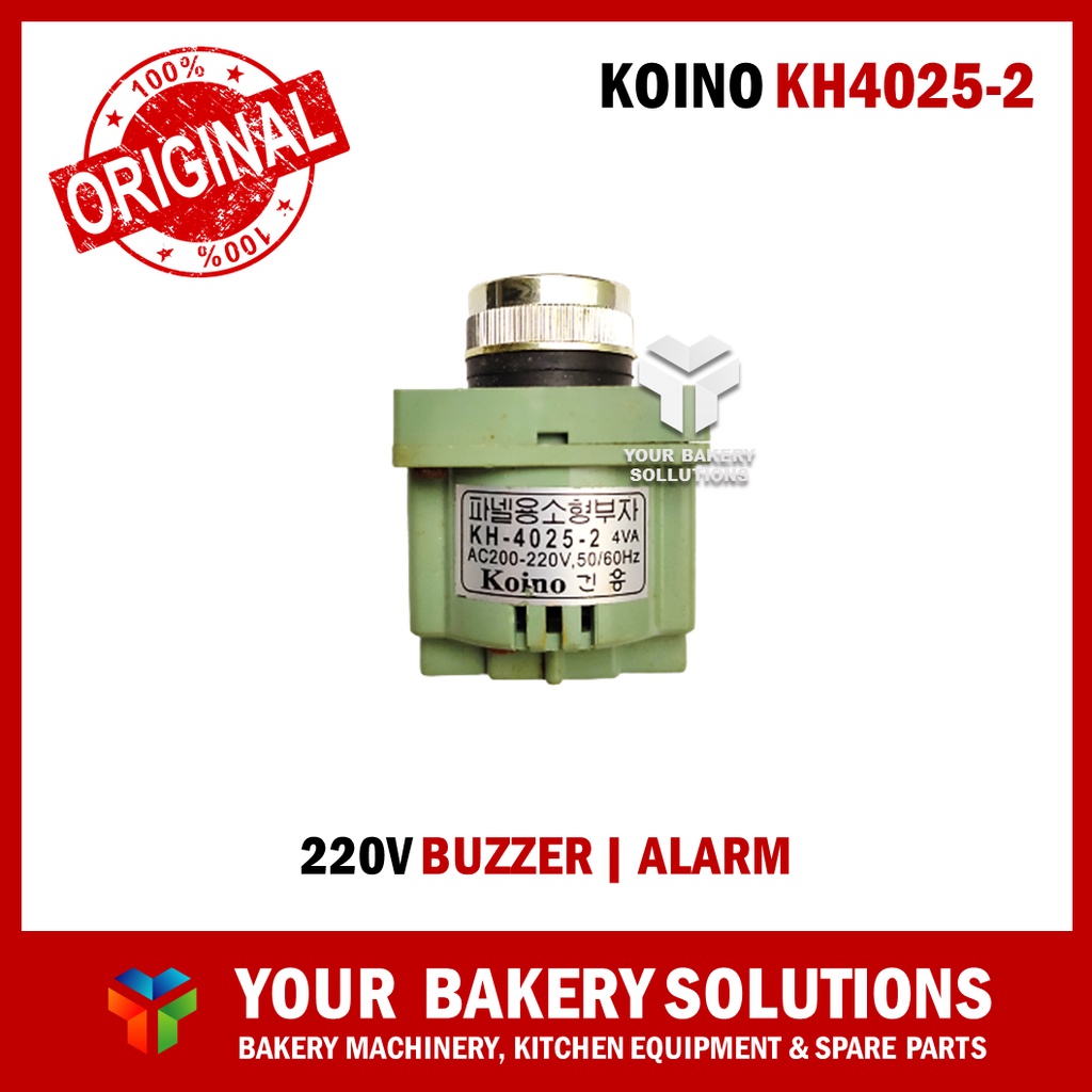 (2 PCS) Buzzer Alarm 220V AC Koino KH-4025-2 Automatic Electric Gas ...