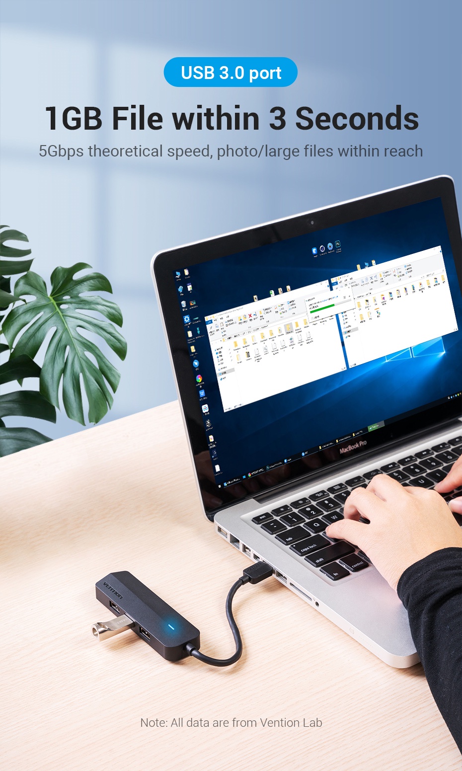 Vention USB 3.0 Hub 3 USB Ports Sound Card with 3.5mm Po&Mic 5Gbps High ... Vention USB 3.0 Hub 3 USB Ports Sound Card with 3.5mm Po&Mic 5Gbps High ...