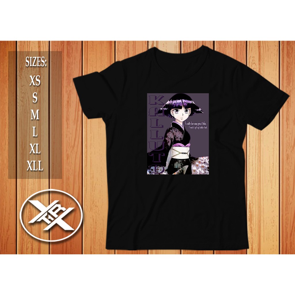 Hunter X Hunter Spider Kalluto Zoldyc Shirt (XN17) | Shopee Philippines