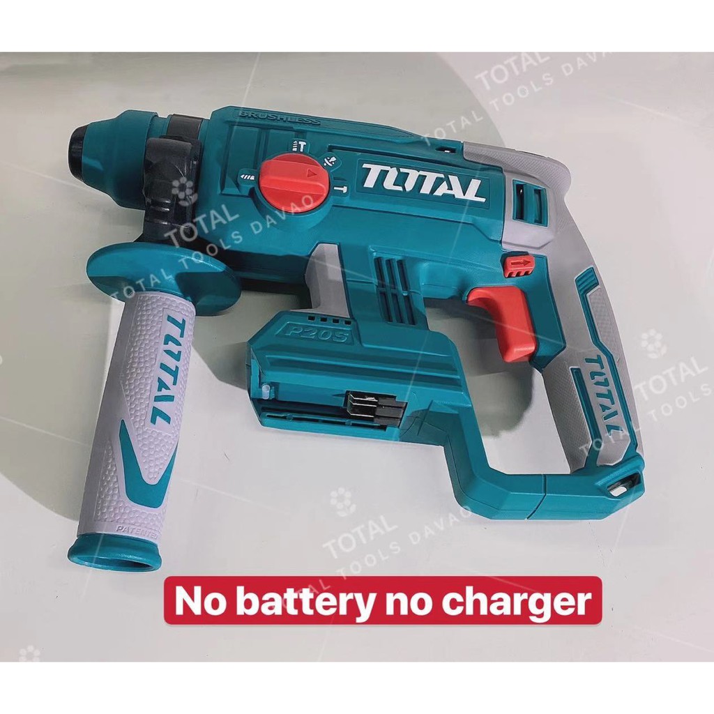 TOTAL Lithium-Ion rotary hammer 20v TRHLI2201 industrial (NO BATTERY ...