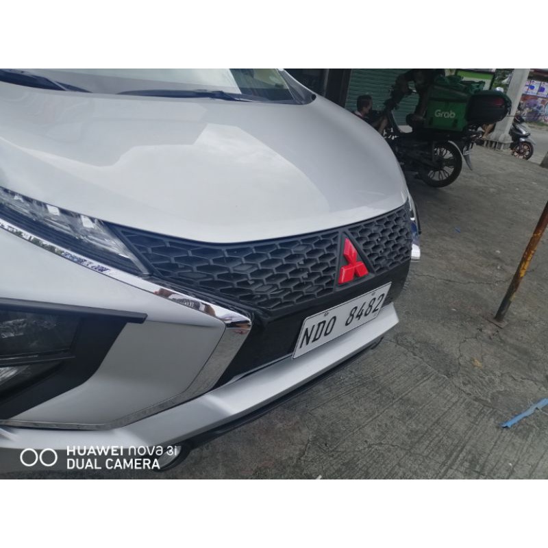 Mitsubishi Xpander Honey Comb Grille Red Logo | Shopee Philippines