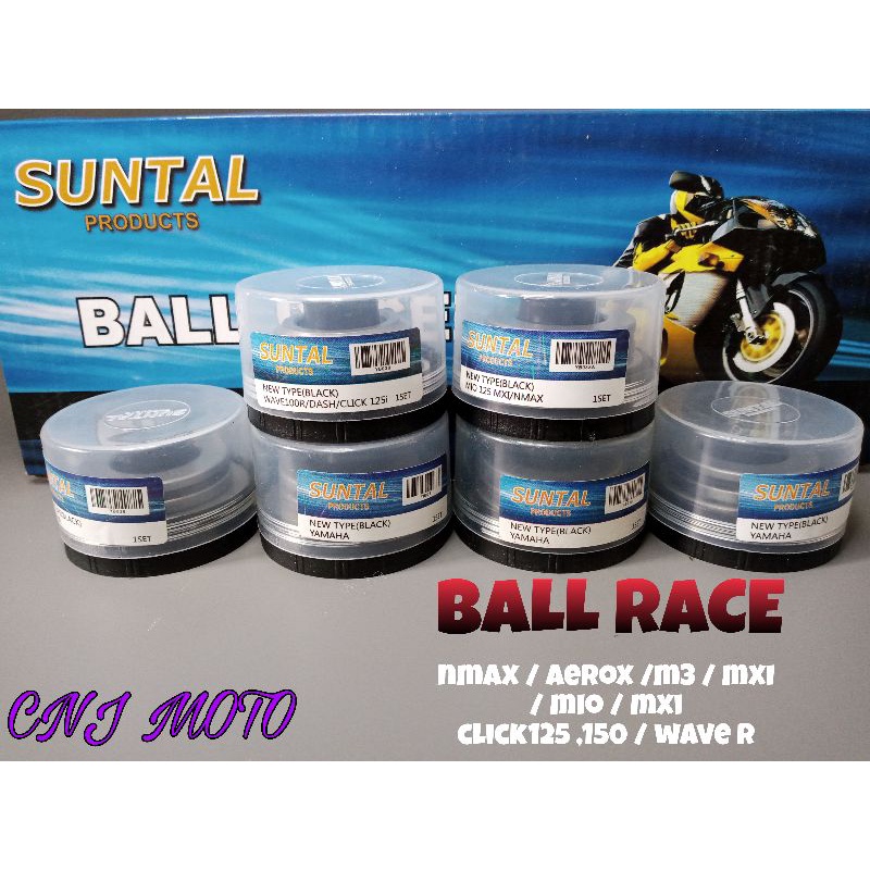 BALL RACE. NMAX /AEROX / MIO /M3 /MXI/ CLICK 125 150 WAVE R | Shopee ...