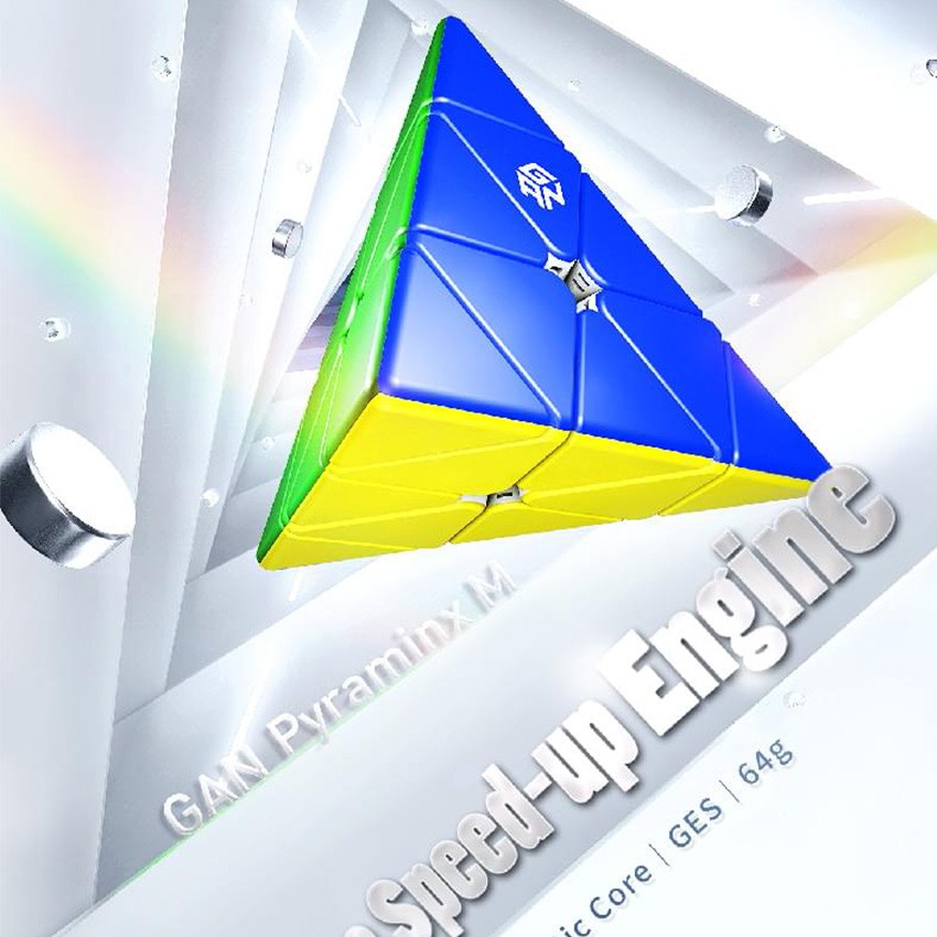 Gan Pyraminx M 3x3 Pyraminx Magnetic Speed Magic Cube Stickerless ...