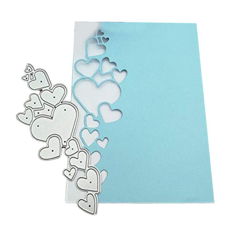 Love*Love Heart Shape Cutting Die Carbon Steel Cuts Scrapbooking ...