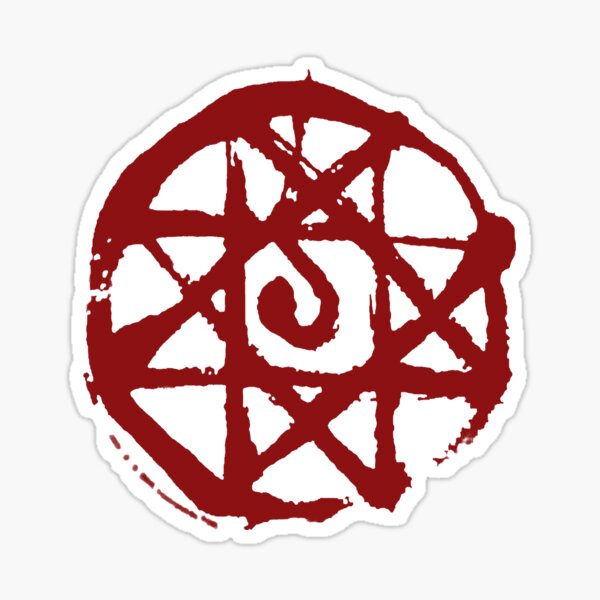 Anime Stickers / Fullmetal Alchemist Brotherhood Anime Sticker ...