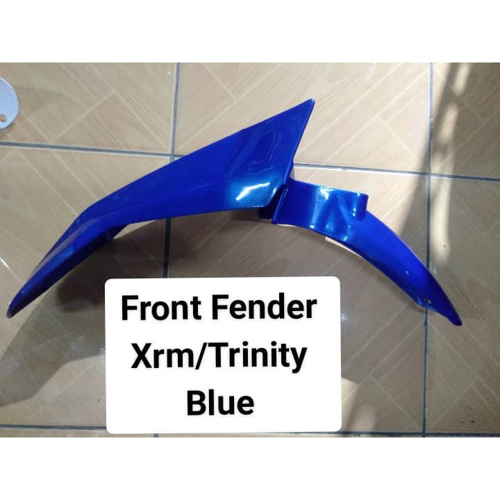 Motorcycle Front Fender Xrm / Trinity (Black / Red / Blue / White ...