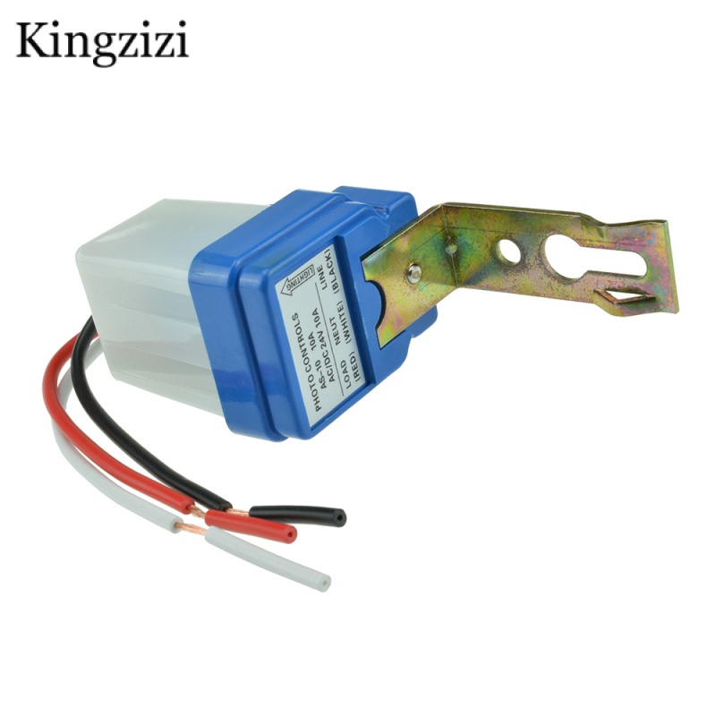 AC DC 12V 24V 220V 10A Sensor Switch Auto On Off Photocell Street Light ...