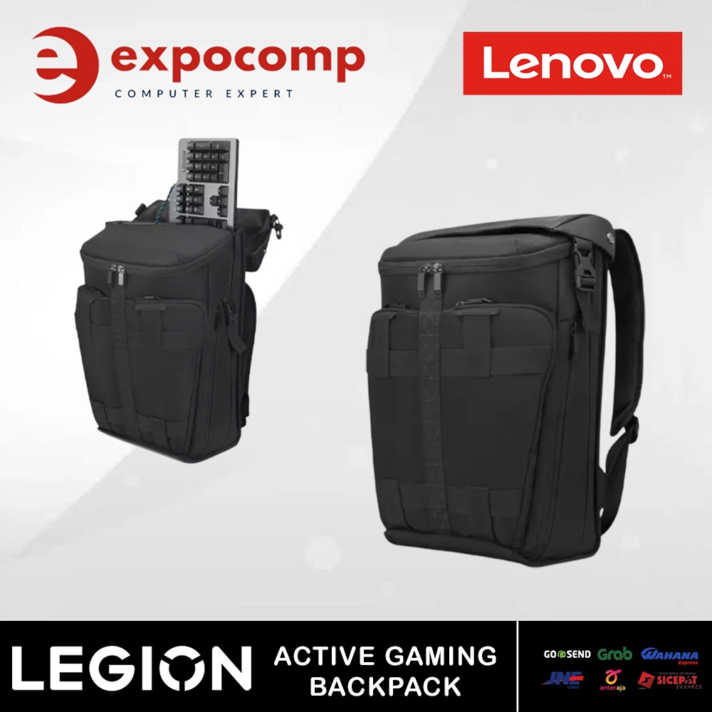 Lenovo LEGION ACTIVE GAMING BACKPACK FOR LEGION 5 AND 5 PRO | Shopee ...