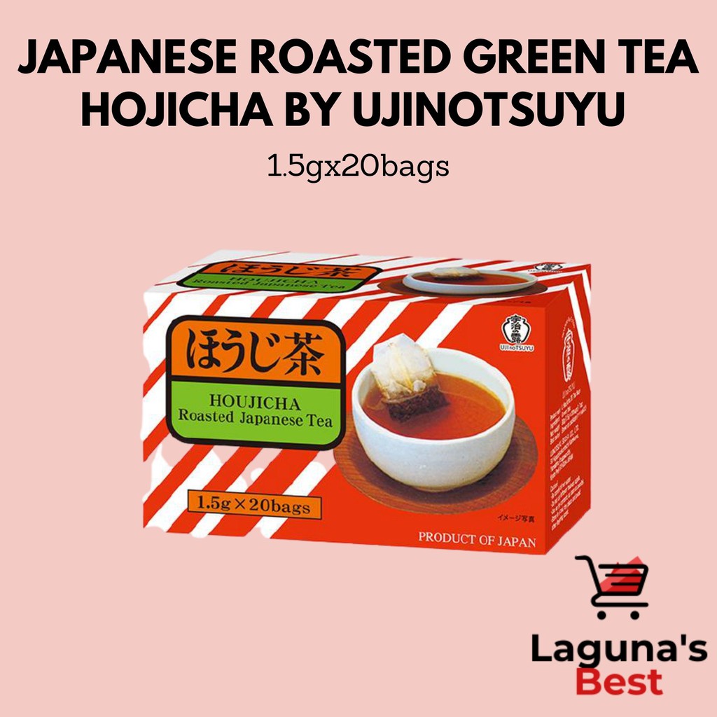 Japanese Roasted Green Tea Hojicha by Ujinotsuyu, 1 oz (30g) | Shopee ...
