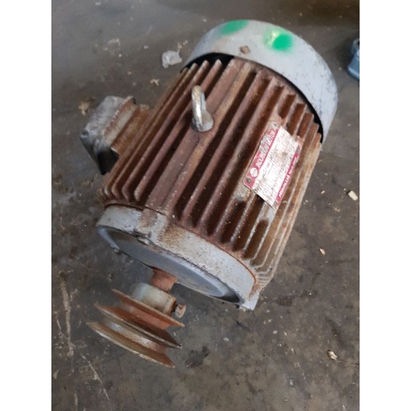 Electric Motor / Induction Motor 1/2Hp to 100Hp 220V 3Phase (Original ...