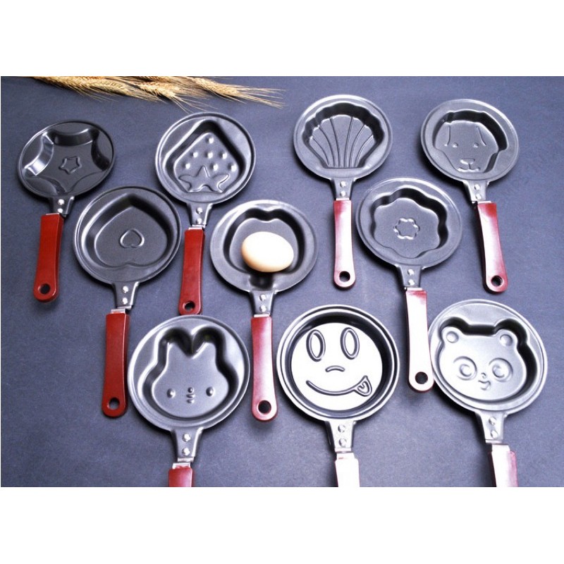 Household Omelette Pan Animal Shape Mini Saucepan Non-stick Pan Cartoon ...