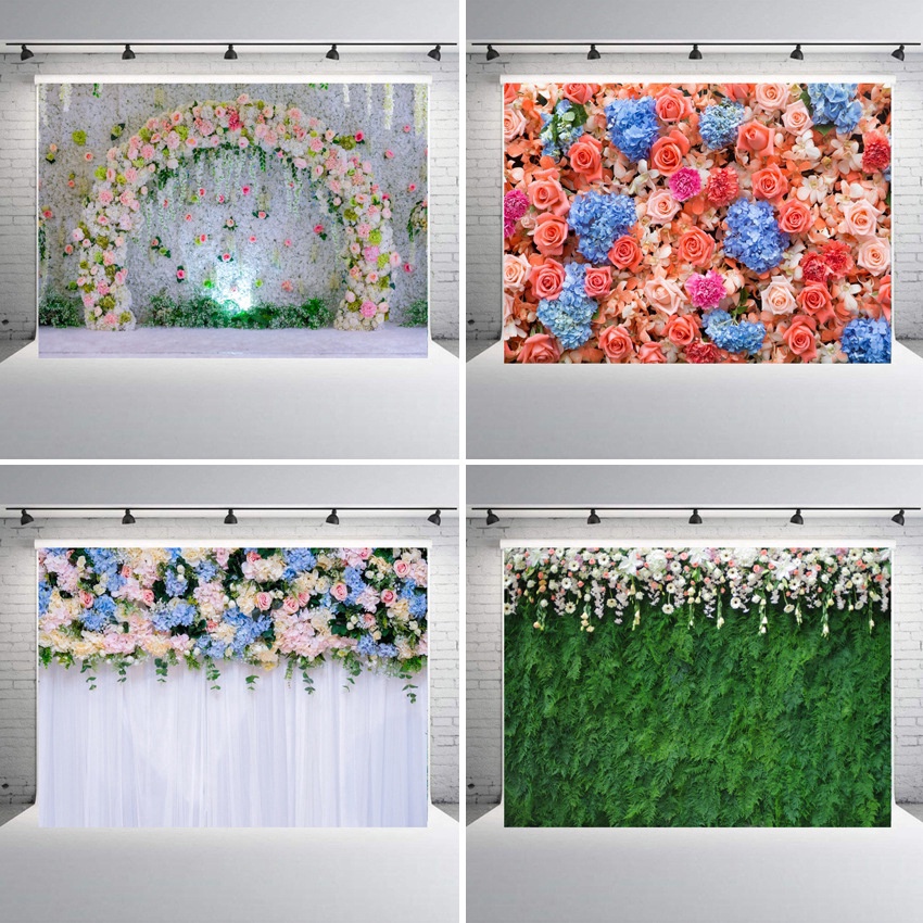 5x7ft Romatic Photography Backdrop Studio Wedding Background Holiday ...