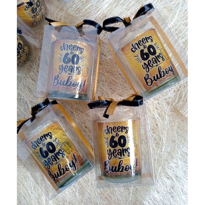 Customized Shotglass with Waterproof Sticker for Souvenirs FREE LAYOUT ...