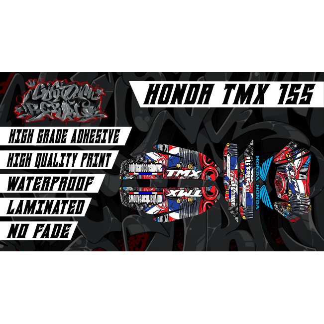 Honda TMX 155 Decals Set (OnlyHardCoreKnows) | Shopee Philippines