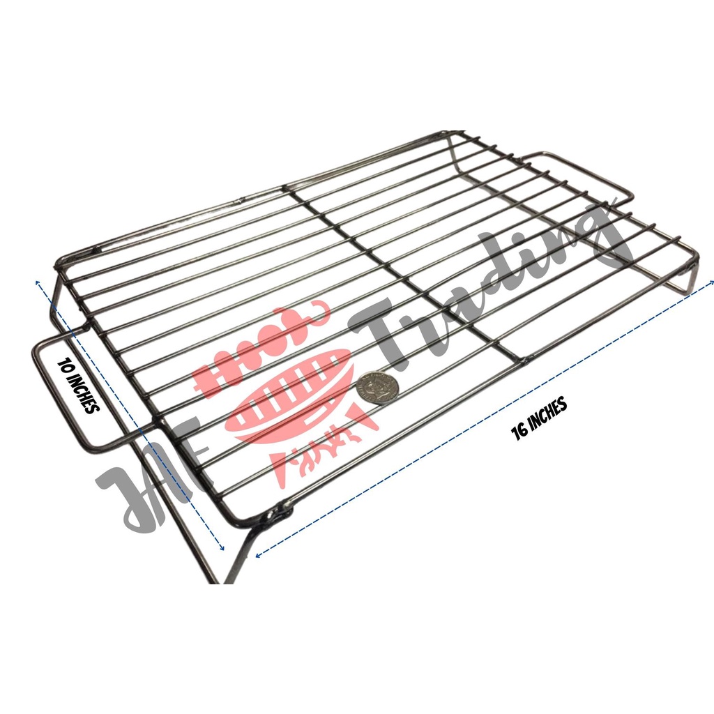 Stainless Parilya for Barbeque Grilling Roasting Picnic with FEET ...