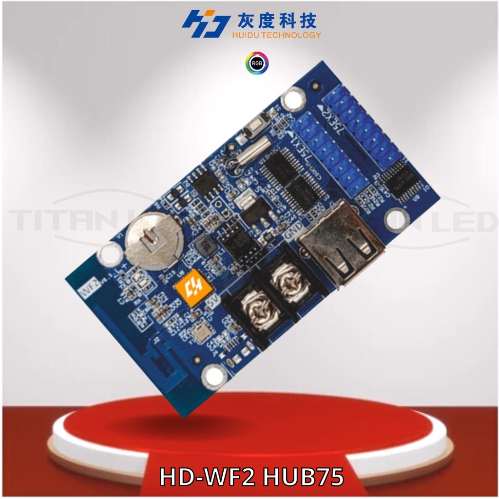 Controller CARD HUIDU HD WF2 HUB75 WIFI And USB TALLED | Shopee Philippines