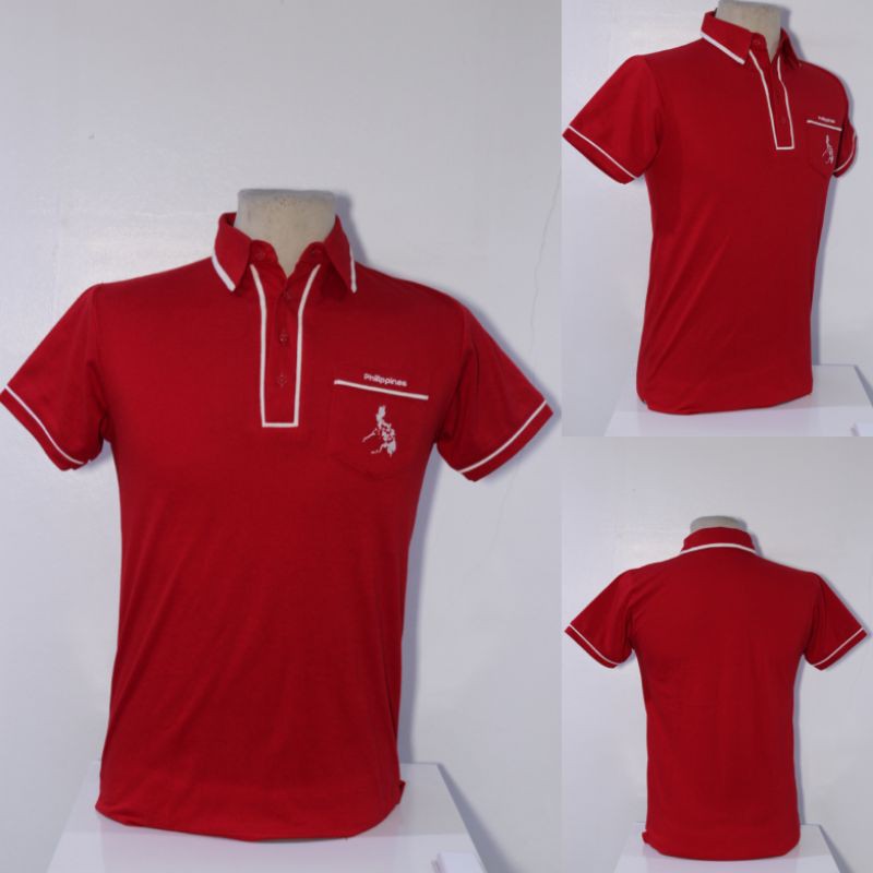 Unisex Polo Shirt with Philippine Map Logo | Shopee Philippines